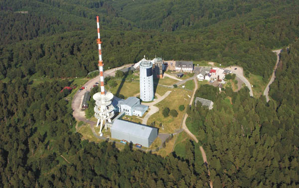 Thüringen Tourismus- Panoramakamera Großer Inselsberg - Webcam PANOMAX 360°